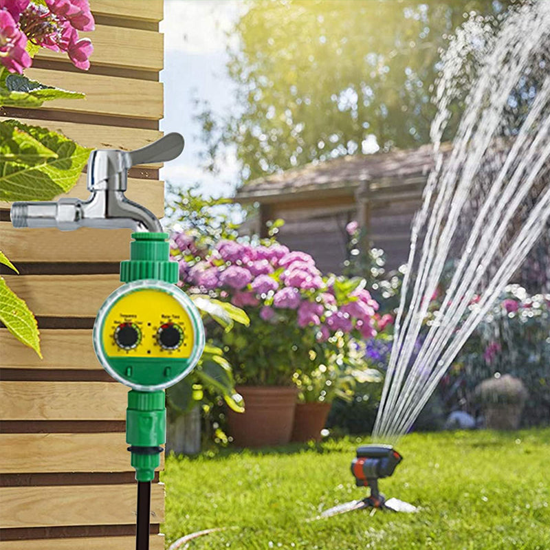 Automatic Garden Hose with Built-in Electronic Irrigation Timer – Atom ...