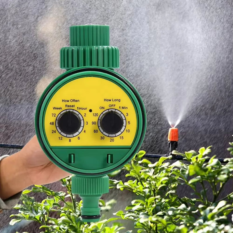 Automatic Garden Hose with Built-in Electronic Irrigation Timer – Atom ...