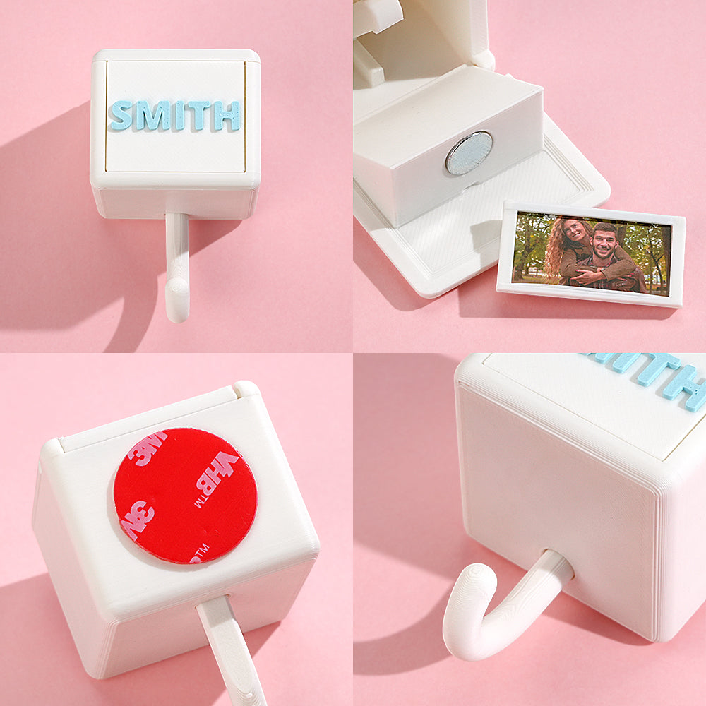 Personalized 3D-Printed Gravity Wall Hook Set – Unique Decorative Gift ...