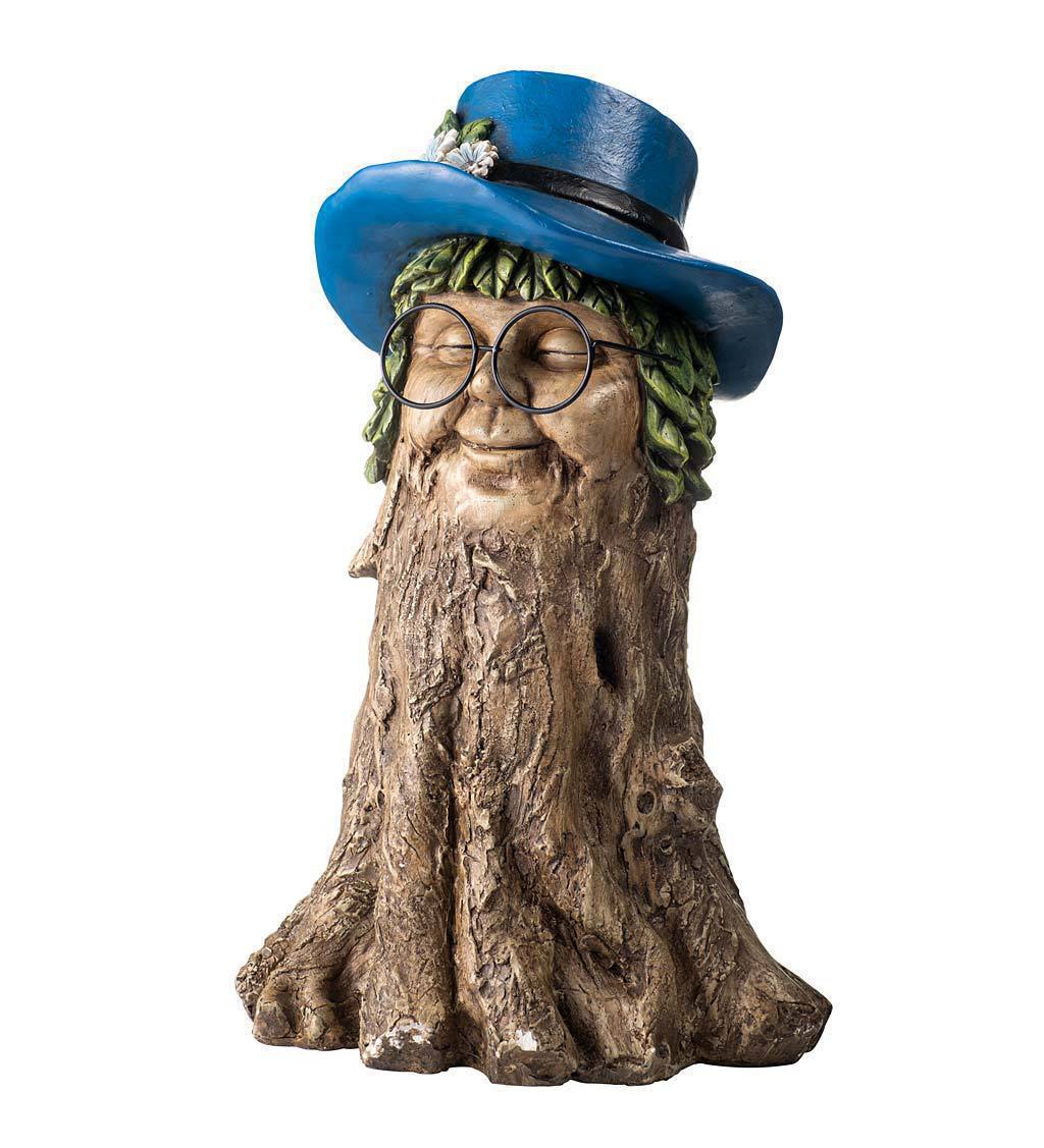 Gardening Stump Family Resin Ornament Decoration Tree Stump Family ...