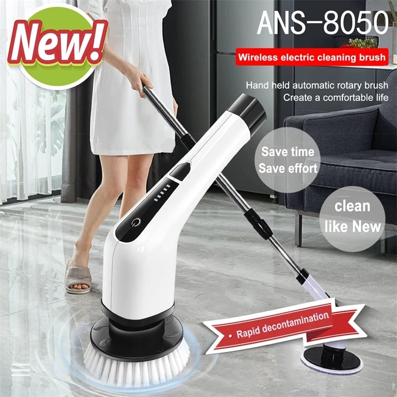 Electric Cleaning Brush 7 In 1 Multifunctional Wireless Cleaner Tools ...