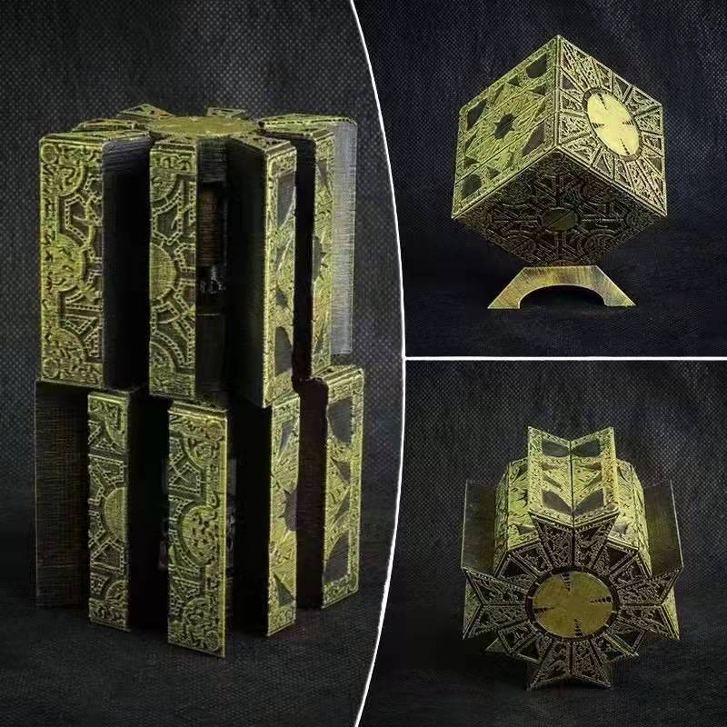 Moveable Lament Cube Fully Pinhead Prop Figurine Toy | Atom Oracle