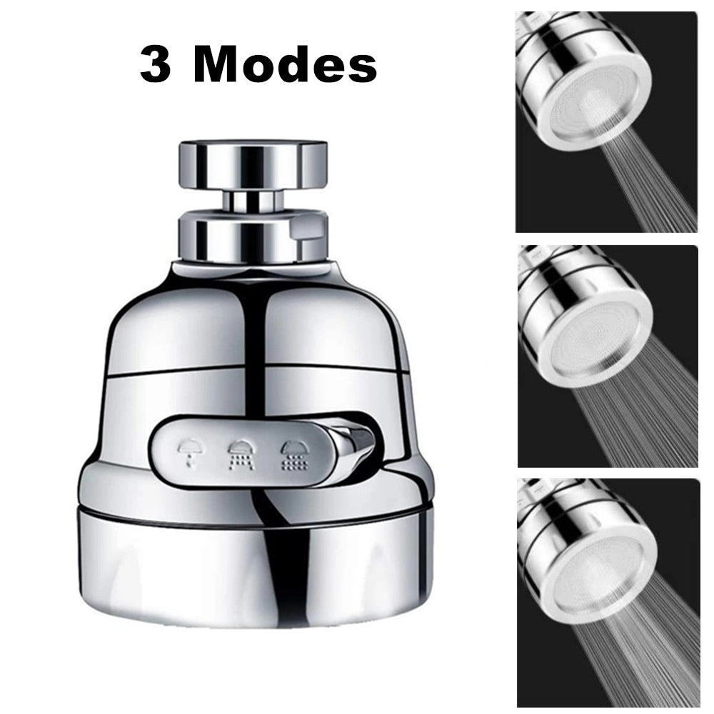 Faucet Extension Tube Water Saving Nozzle Filter Water Tap Extender ...