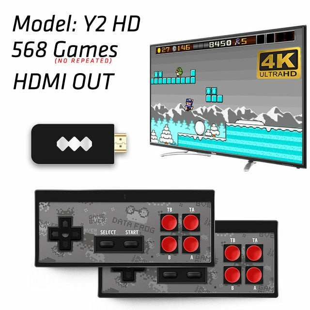 Retro Classic TV Video Game Wireless Console 600 in 1 | Atom Oracle