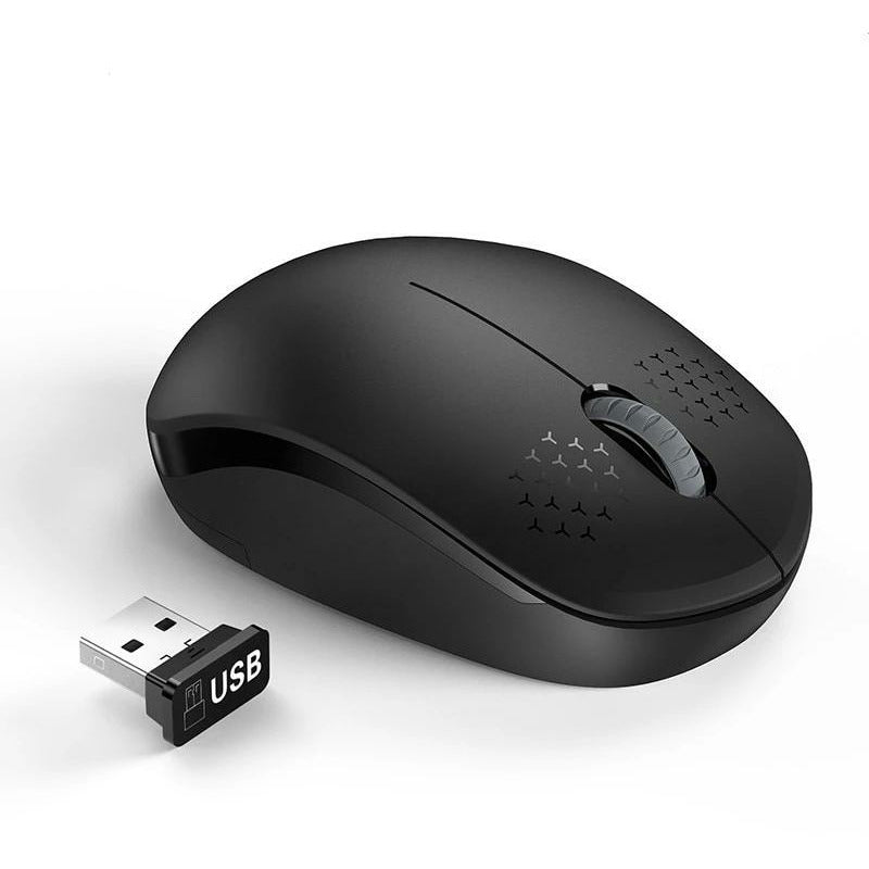 Noiseless Wireless Mouse 2.4GHz Laptop Desktop Notebook | Atom Oracle