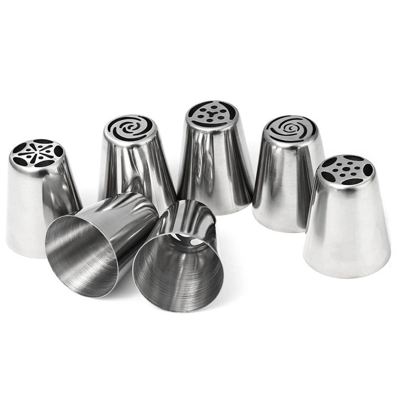 Flower Piping Icing Nozzles Baking Tools and Accessories | Atom Oracle