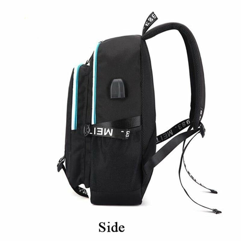 Men Women Multifunction Backpack USB Charging Laptop Travel Bags – Atom ...