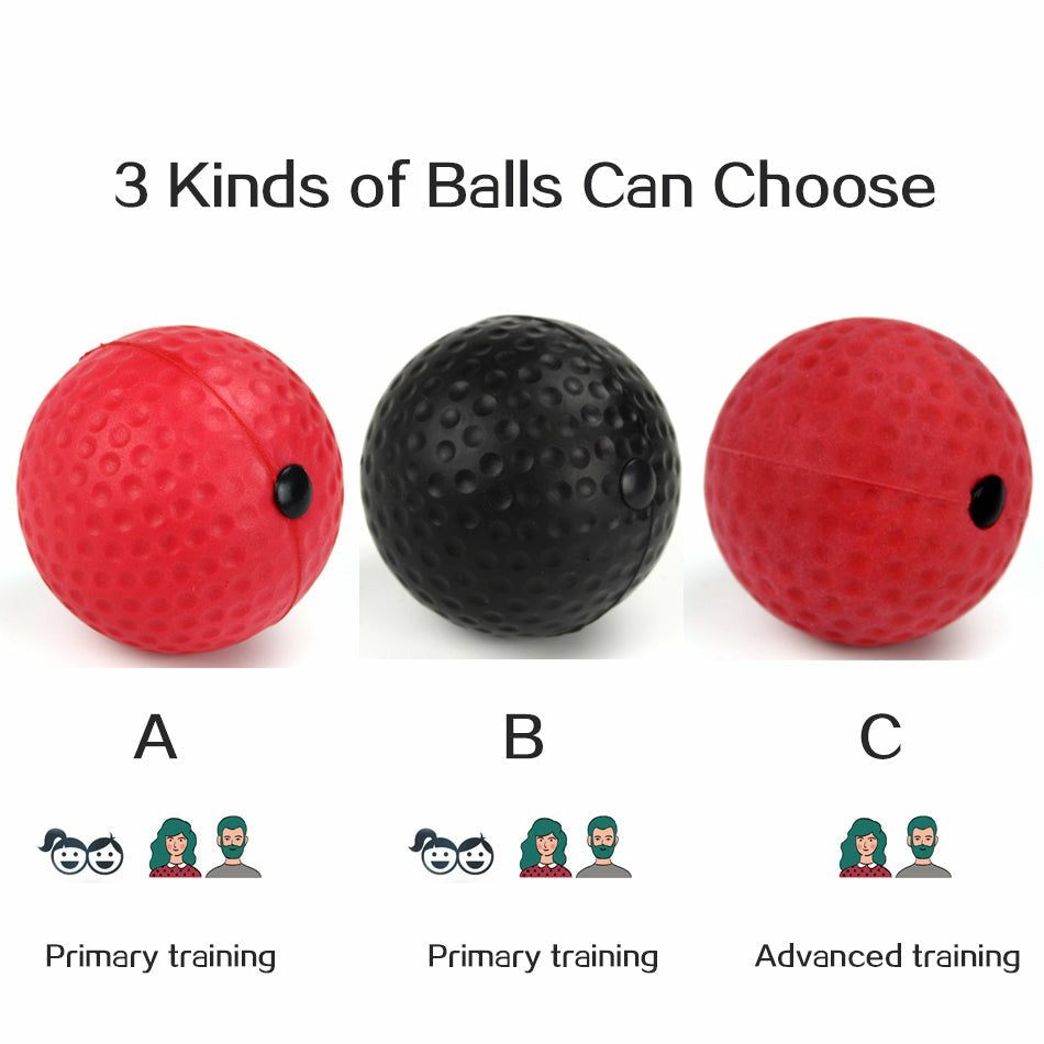 Reflex Ball Fighting Speed Training Punch Ball MMA Exercise Equipment ...
