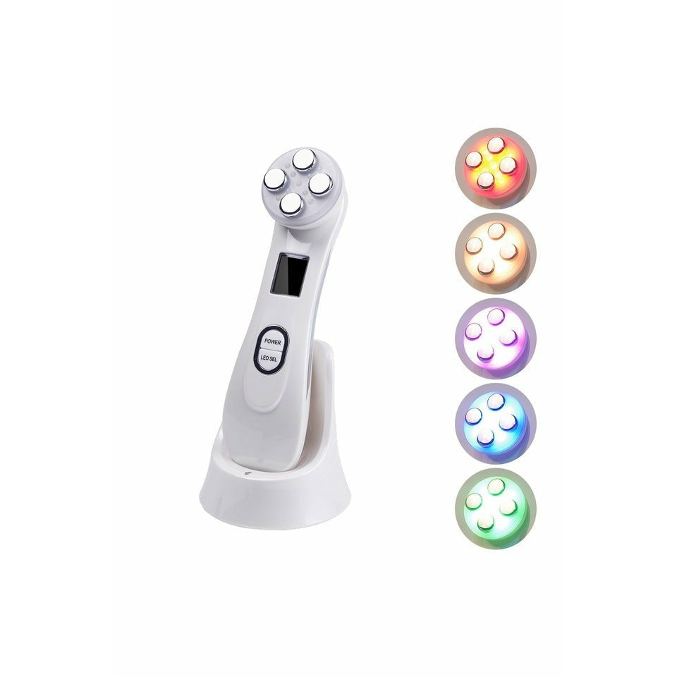 5-in-1 RF EMS LED Photon Skin Tightening Device – Instant Wrinkle ...