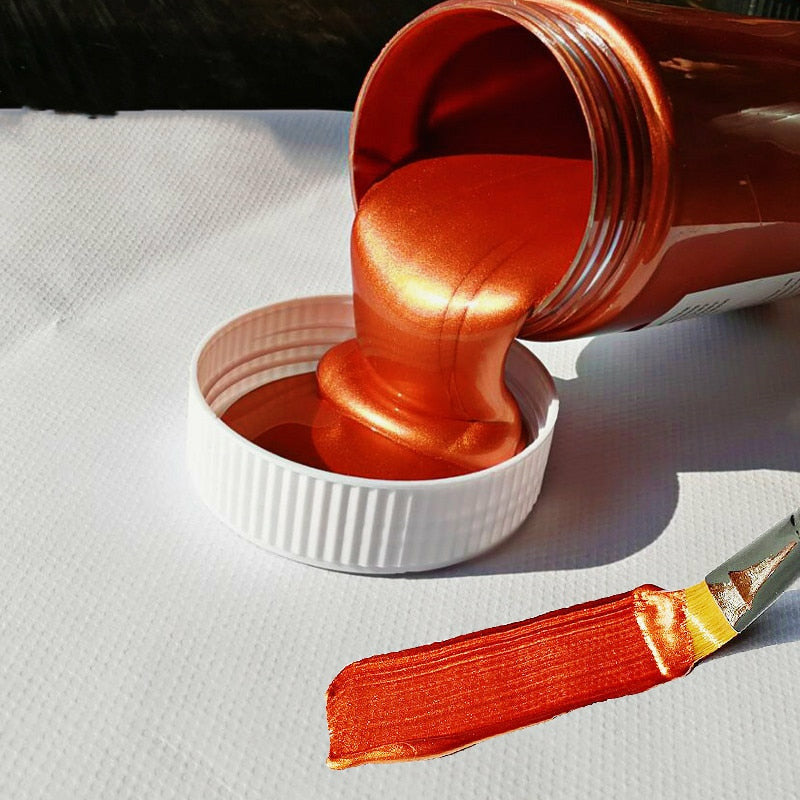 60ml Metallic Acrylic Waterproof Paint DIY Coloring Graffiti Pigments ...
