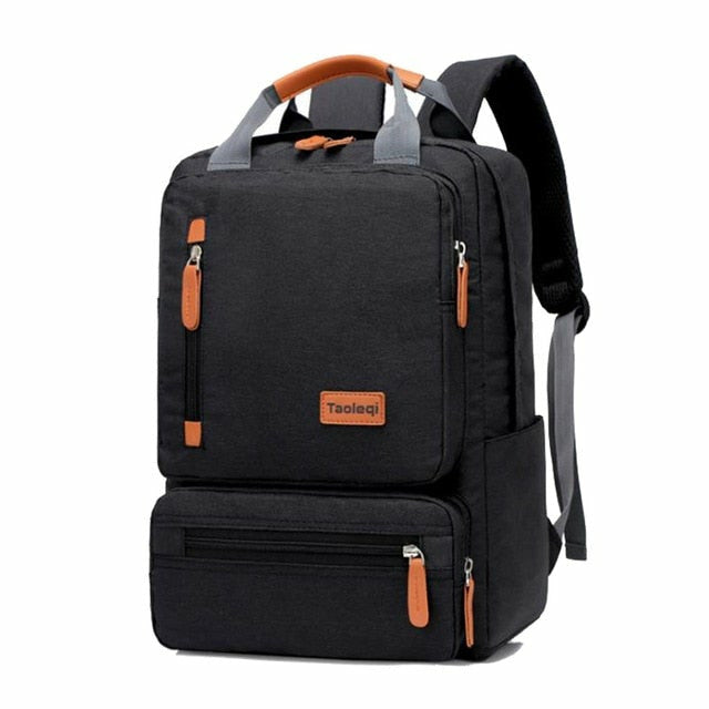 Casual Business Laptop Bag Waterproof Oxford Cloth Travel Backpack ...