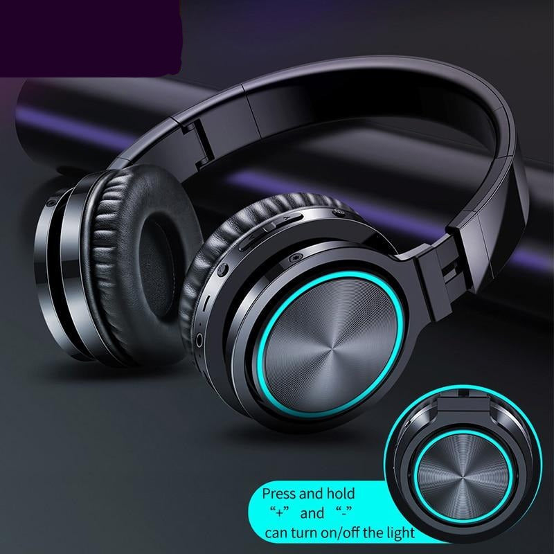 Wireless Bluetooth Headphones Strong Bass Noise Cancelling Headset ...