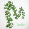 Green Silk Artificial Hanging Ivy Leaf Garland Plants Home Decor – Atom Oracle