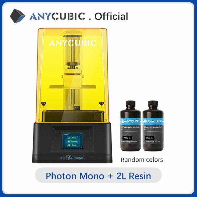 ANYCUBIC Photon Mono 3D Printer 2K Monochrome LCD Fast 3D Printer ...