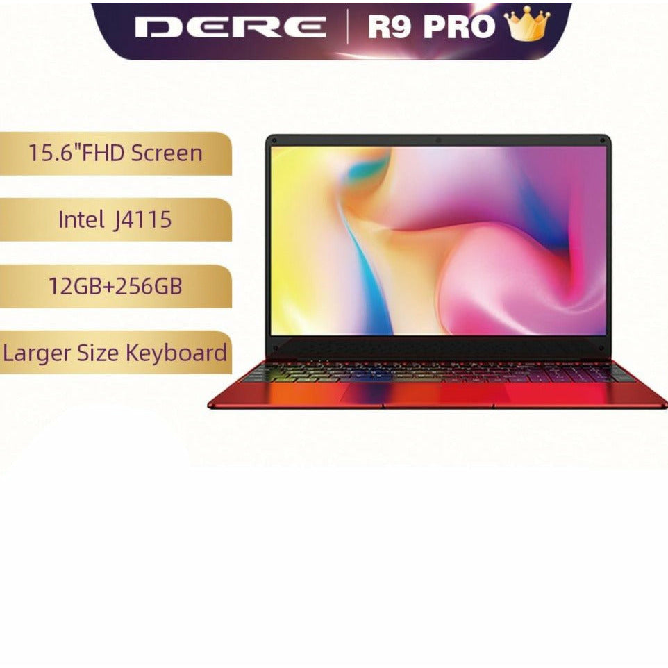 R9 PRO 15.6 Inch Laptop 12GB RAM 256GB ROM SSD Windows 10 Pro Laptop ...