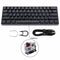 GK61 61 Key Mechanical Keyboard USB Wired LED Backlit Gaming Keyboard ...