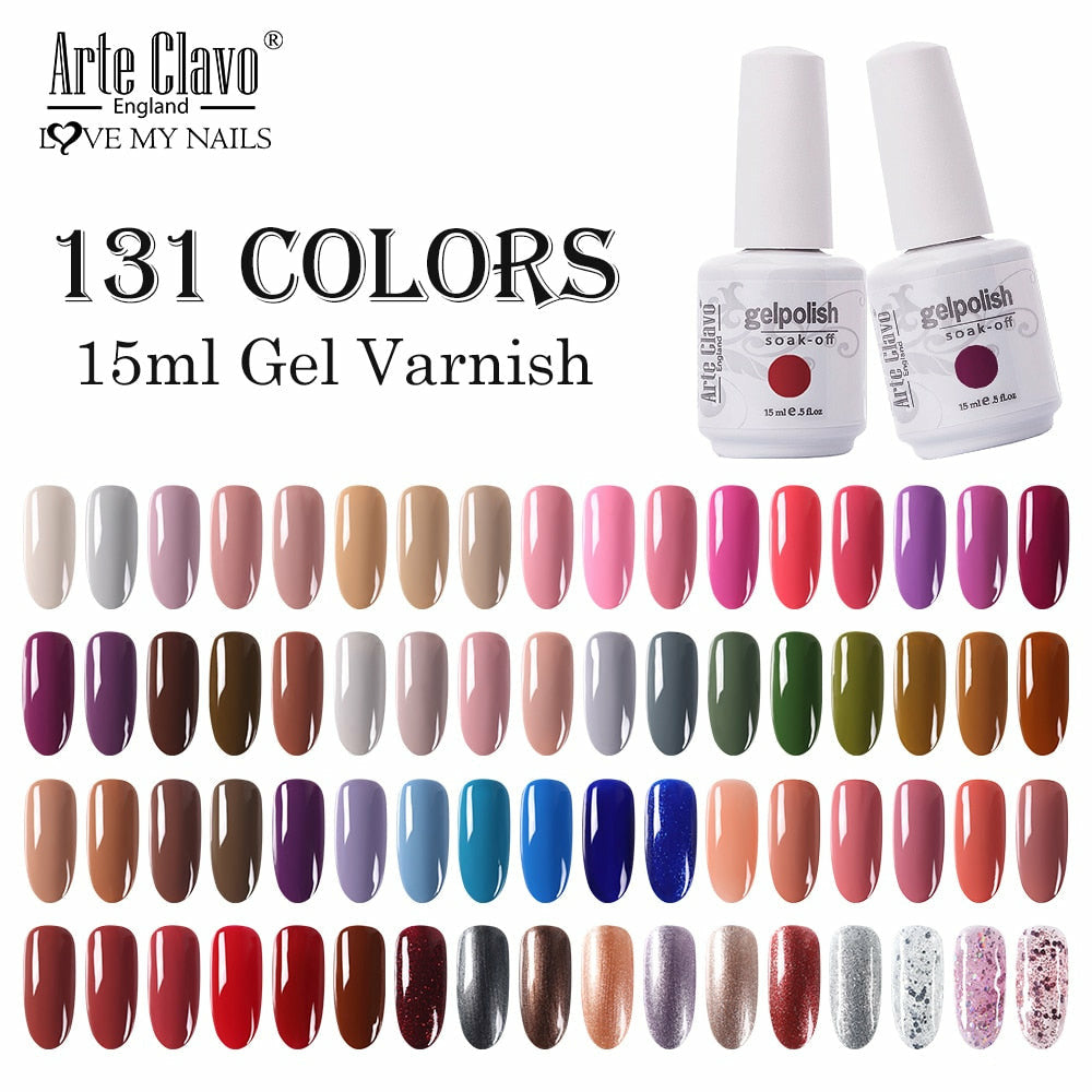 Arte Clavo Color Gel Polish Nail Gel Varnish Nails Art Gel Nail Polish ...
